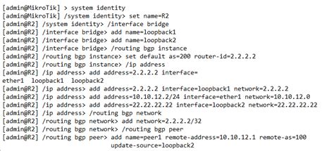 Konfigurasi Ebgp Peering Physical Dan Ebgp Loopback Multihop