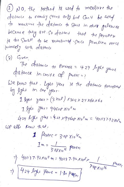 [solved] Q02 2 Will The Method Of Trigonometric Parallax Allow Astronomers Course Hero