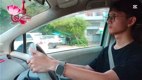 လားရှိုးမှ သင်တန်းသားညီလေးရဲ့🚘သင်တန်းဆင်းနေ့ မြို့ပတ်ကားမောင်းလေ့ကျင့်မ