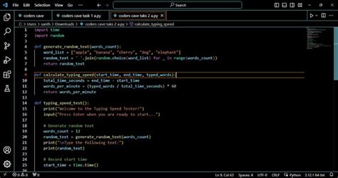 Sandhiya S On Linkedin Pythondevelopment Rit Coderscave Internshipprogress
