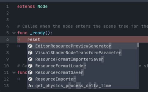 Unrelated Completion Suggestions Issue Godotengine Godot GitHub