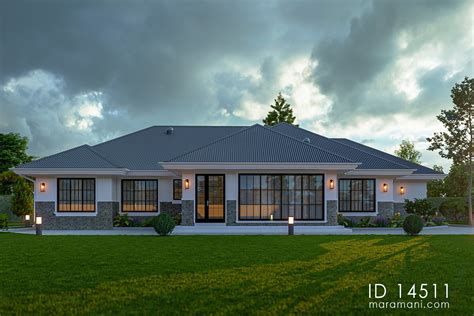 Cottage Bungalow Blueprints 2 Story Bungalow Country Home Plan With