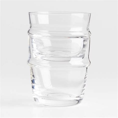 Echo 95 Oz Stackable Highball Glass Reviews Crate And Barrel Canada
