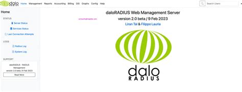 Install Freeradius And Daloradius On Debian 121110 Computingforgeeks