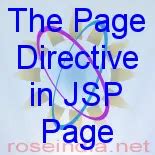 The Page Directive In JSP Page