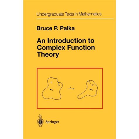 An Introduction To Complex Function Theory No Shoptime
