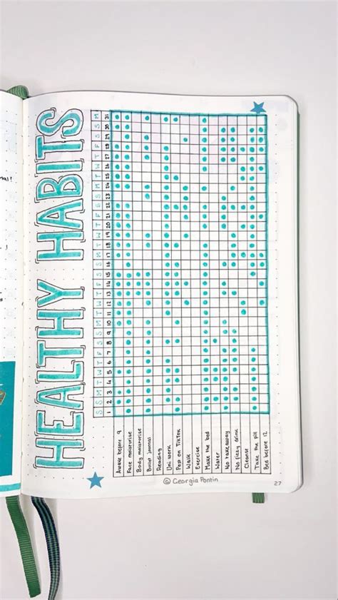 Habit Tracker For Bullet Journal Artofit