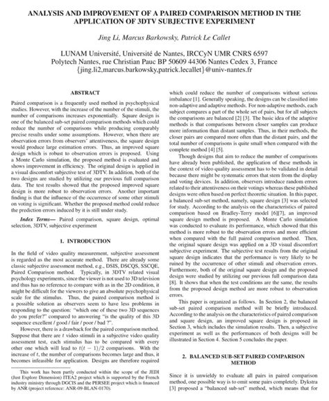 25 Free Paired Comparison Analysis Templates Sample Pdf Doc American Templates