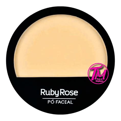 Pó Compacto Facial Ruby Rose Pc5 Tudo De Maquiagem