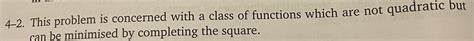 solved 4 2 this problem is concerned with a class of