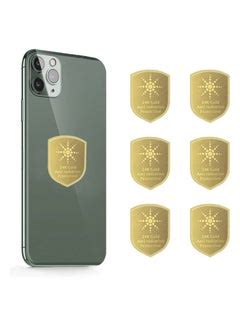 Syosi Cell Phone Emf Protection Blocker 6pcs Anti 5g Radiation Shield