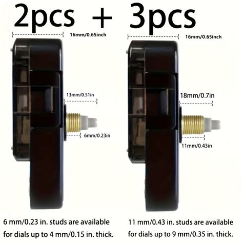 Clock Movement Components Quartz High Torque Long Axis Clock Temu