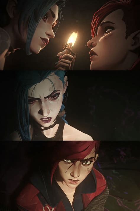 Jinx And Vi Vi League Of Legends Jinx League Of Legends League Of
