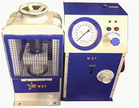 Manual Cum Digital Compression Testing Machine Semi Automatic Dial Gauge At Piece