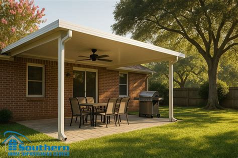 Insulated Patio Roof Panels In Louisiana Keep Your Patio Cool