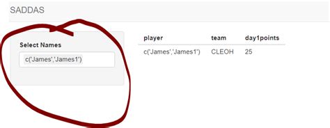 Is There A Way To Split The Characters In Selectinput General Posit Community
