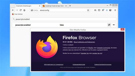 Javascript Deaktivieren In Windows Browsern Computer Bild