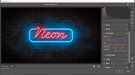 realistic neon light effect in photoshop everything explained