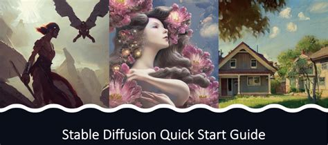 Stable Diffusion Quick Start Guide - Generate AI images in a minute