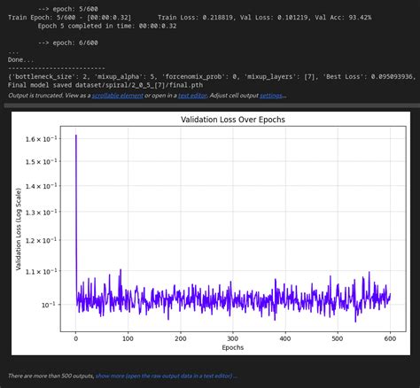 Python Vs Code Wont Show More Than 500 Outputs For The Same Cell