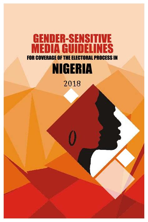 Gender Sensitive Media Guidelines For Coverage Of The Electoral Process In Nigeria Centre For