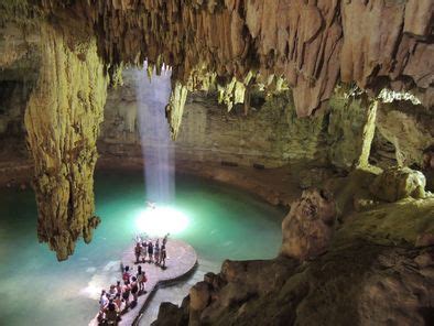 Chichen Itza Cenote Limestone Sinkhole Riviera Maya Resorts Mexico