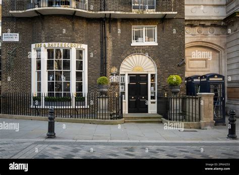 Ede And Ravenscroft Tailors In Burlington Gardens At The End Of Savile