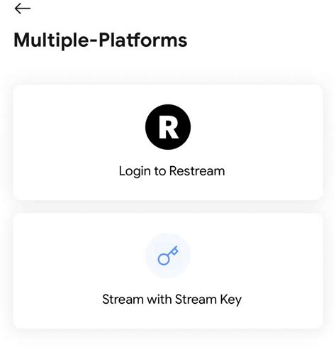 Stream To Multiple Platforms With Restream Live Now Live Stream App