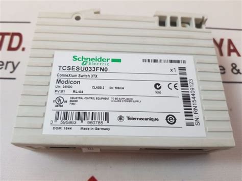 SCHNEIDER ELECTRIC TELEMECANIQUE TCSESU033FN0 ETHERNET CONNEXIUM SWITCH Aeliya Marine