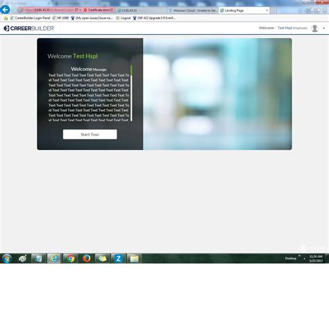 Nf 2188 Azure Uirefresh Qa Test1 Sa Login Tourbuilder Start Tour Page Image And Text