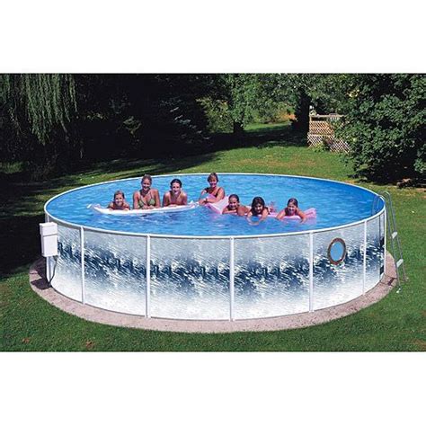 Heritage Round 12 X 36 Metal Walled Swimming Pool