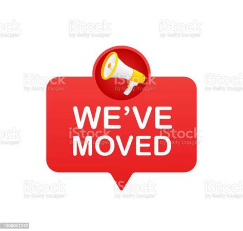 우리는 전단지 디자인을 위해 흰색 배경에 메가 폰을 옮겼습니다 플랫 스타일로 벡터 그림 개념에 대한 스톡 벡터 아트 및 기타 이미지 개념 교환 낮 Istock