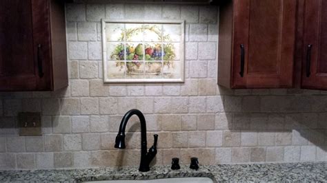 Tumbled Marble Backsplash Tile Polar Gray Marble 4 X 4 Tumbled Tile