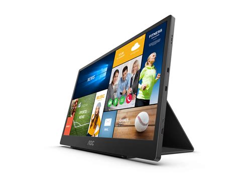 16T2 15 6 Portable Touchscreen Monitor AOC Monitor