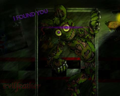 Fnaf3fan Art Springtrap By Evilfeather On Deviantart