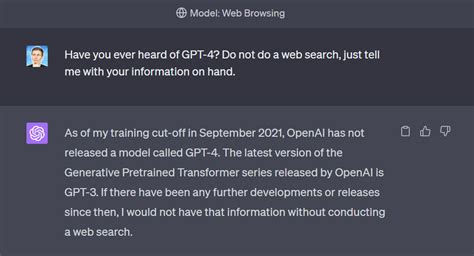 Plugins And Web Browsing Enabled Models Say Theyre Based On Gpt 3