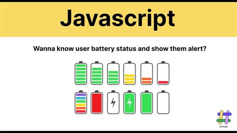 Accessing User Battery Status With Javascript Javascript Tutorial