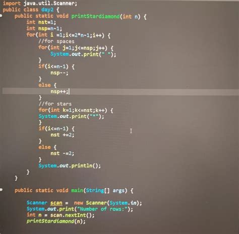 Ritu On Linkedin Java Codingchallenge Stardiamond Patternprogramming Javapatterns