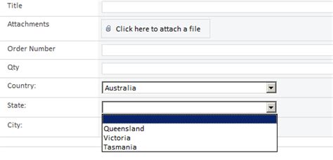 sharepoint kings implement cascading drop down in infopath