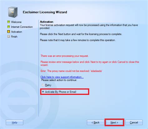 How To Activate Your License Offline Exclaimer Knowledge Base