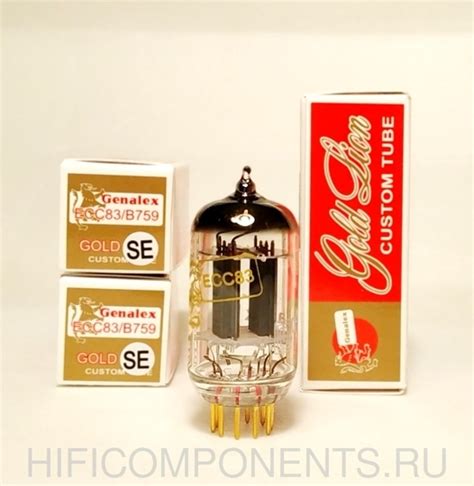 Genalex Gold Lion SE ECC83/12АХ7.Лампа специально спроектирована для ...