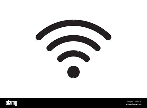 Wi Fi Symbol Signal Connection Vector Wireless Internet Technology