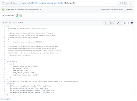 Compose Version Dependency Issue Google Developer Training Basic Android Kotlin Compose