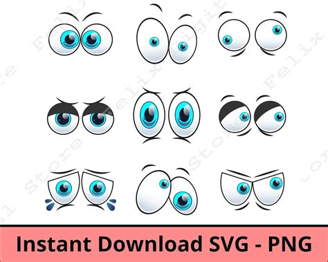Cartoon Eyes Svg Comic Svg Emoji Eyes Svg Emoticon Svg Cils Svg Cartoon Porn Sex Picture