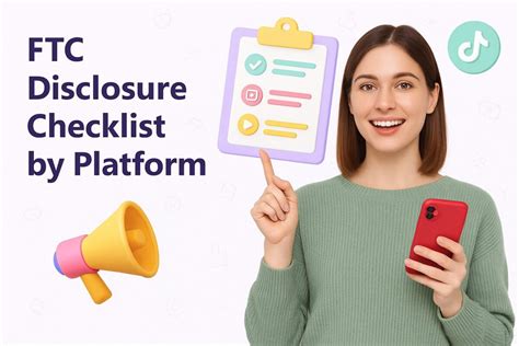 Ftc Disclosure Checklist By Platform 2025 Update