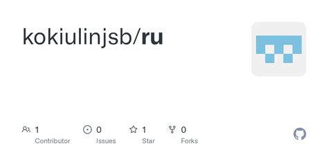 Github Kokiulinjsbru