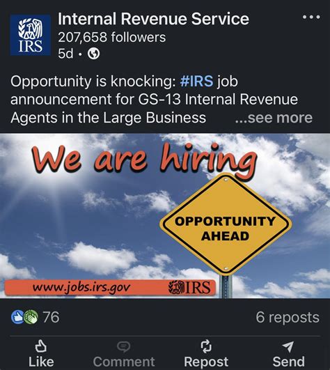 Terrible Irs Hiring Ads R Accounting