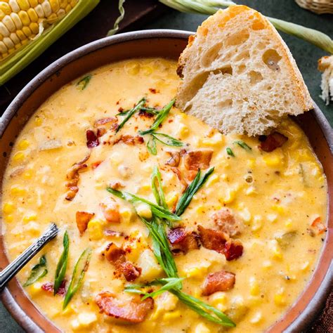 Simple Summer Corn Chowder Recipe Best Ever Cucinabyelena