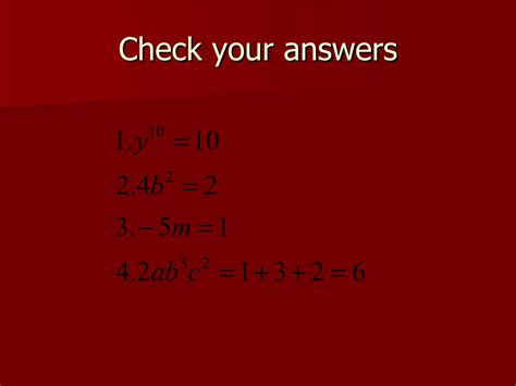 Multiplying And Dividing Monomials Module 1 Ppt
