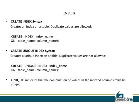 Views Triggers Functions Stored Procedures Indexing And Joins Ppt